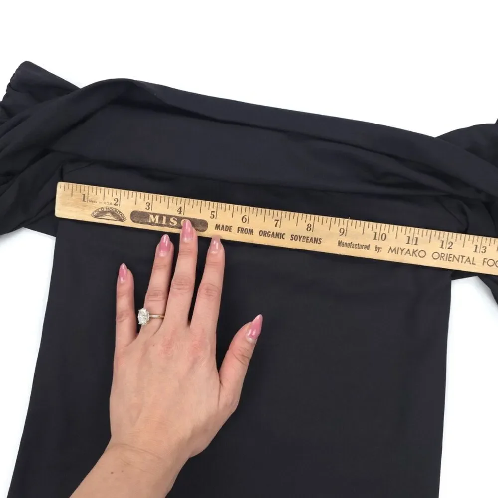 Meshki | Tops | New Meshki Lucinda Off Shoulder Top Black Minimal ...